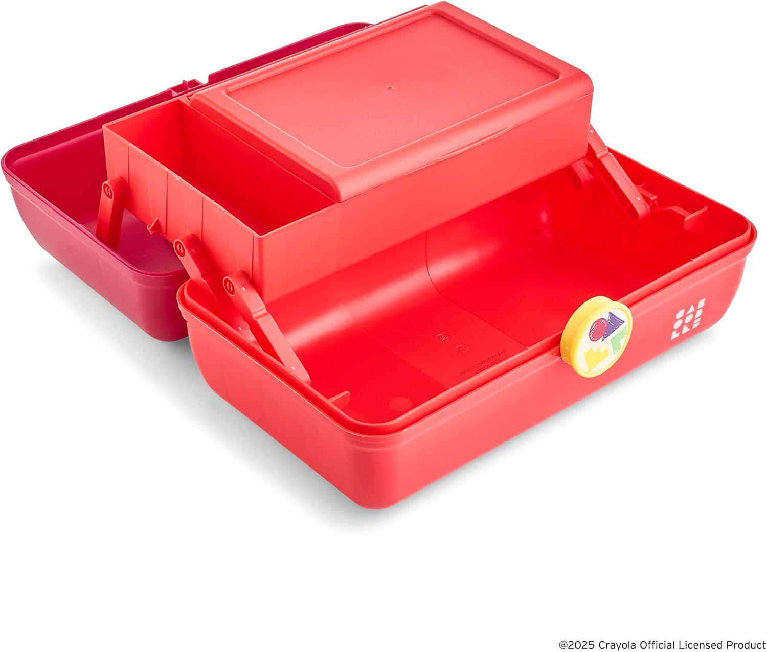 Caboodles On-The-Go-Girl Case(Crayola’s Mulberry Over Orange Red ...